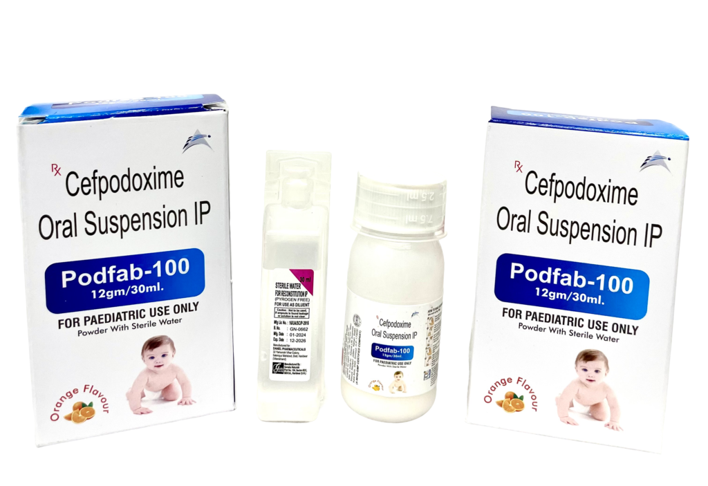 Cefpodoxime 100 mg Syrup Manufacturer, Supplier and Franchise