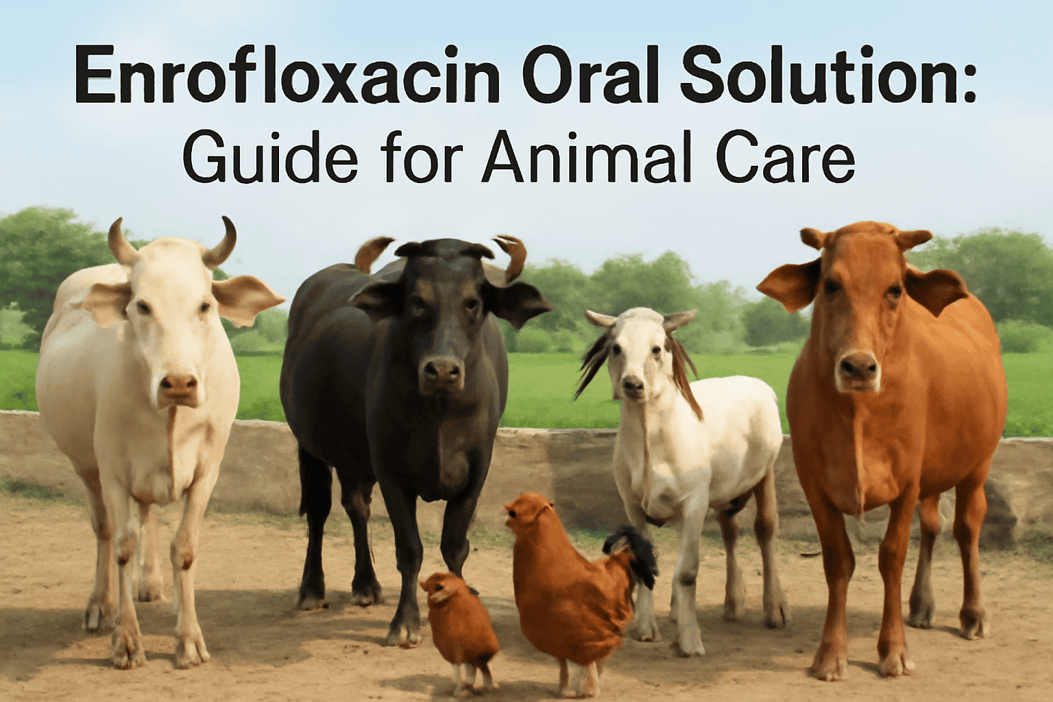 Enrofloxacin Oral Solution: Guide for Animal Care